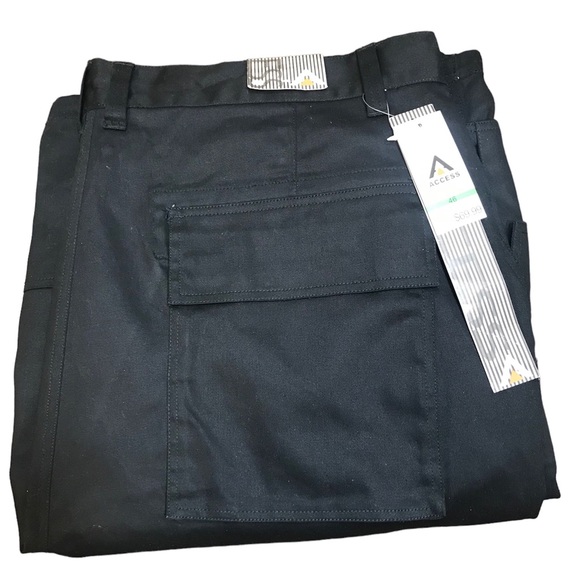 Access | Shorts | Access Black Jean Cargo Shorts | Poshmark